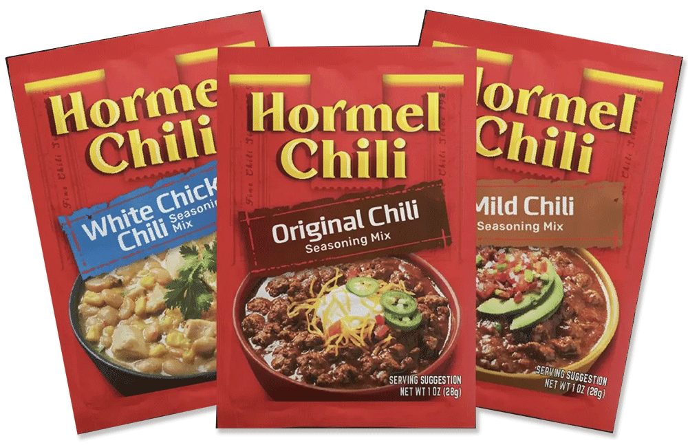 Spice Up Fall with New Hormel Chili Seasoning Mix Packets - C.H. Guenther